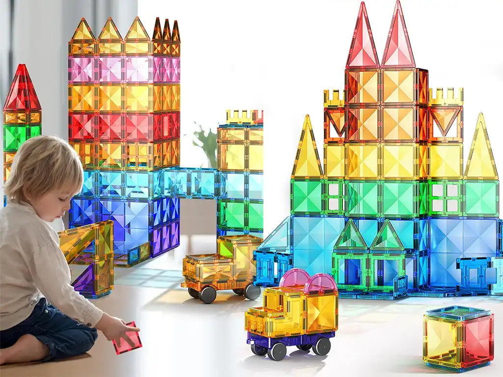Building Dreams: Why the 120PCS Magnetic Tiles Set is Every Child’s Pe ...